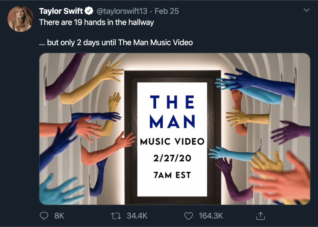 Taylor Swift Takes on Toxic Masculinity in “The Man” Music Video - KCR ...